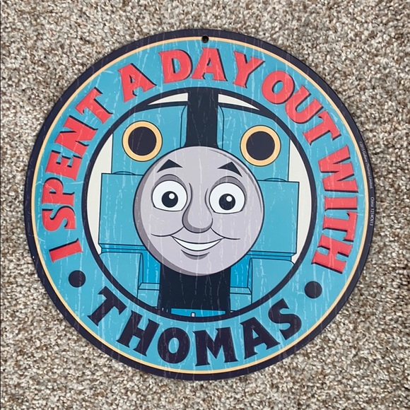 Thomas & Friends | Wall Decor | Thomas Friends Tin Sign | Poshmark